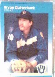 1987 Fleer #342 Bryan Clutterbuck at Amazon's Sports Collectibles Store