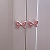 CatchDragon 6Pack Metal Bow Cabinet Knobs,Vintage Gold Bow Drawer Knobs ...