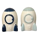 Rocket Ship Salt And Pepper Shakers | The Green Head