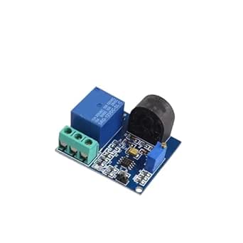 AC Current Detection Sensor Module 5V 12V 24V Relay Protection Module ...