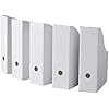 Amazon.com: ROYALNA (5 PACK) White Magazine File Folder Holder ...