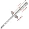 Amazon.com: Zorveiio 50Pcs Aluminum Tri-Fold Exploding Pop Rivets 3/16 ...