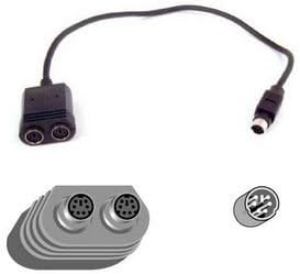 Amazon.com: 1ft IBM Thinkpad Laptop Y PS2 Din6m/2-din6f Splitter Keyb ...