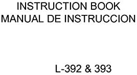 Amazon.com: Instruction Manual for Janome Spare Part L-392 L-393 Sewing ...