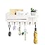 Key Holder for Wall - Key Hooks Wall Mounted with Shelf, Wooden Key ...