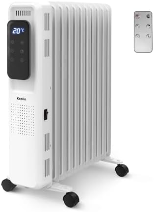MYLEK Oil Filled Radiator Portable Smart Heater 2.5KW WiFi App Enabled ...