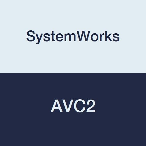 Amazon.com: SystemWorks AVC2 2 Tier Av Cart, 18" Height, 24" Width, 26 ...