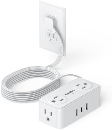SMALLRT Multicontacto Extension Electrica Plano, Regleta Multicontacto ...