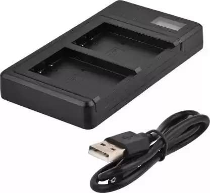 digiclicks LPE-17 Camera Dual USB LED display Charger for Canon battery ...