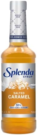 Amazon.com: Splenda Coffee Syrup, Salted Caramel, Reduced Sugar ...
