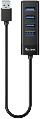STEREN HUB USB 3.0 de 4 Puertos : Amazon.com.mx: Electrónicos