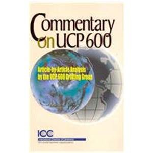 Buy Commentary on Ucp 600, Article-By-Article Analysis by the Ucp 600 ...