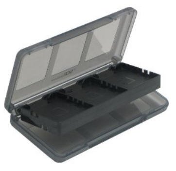 Amazon.com: Translucent Black Nintendo DS Game Card Case Holder Gift ...