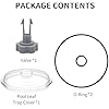 Amazon.com: SF15110 Sand Filter Pump Replacement Parts, Pool Leaf Trap ...
