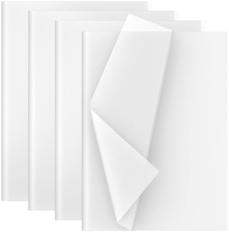 Creavvee Decoupage Tissue Paper White 50x70 cm 30 Sheets E7161 : Amazon ...