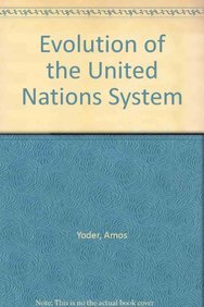 Evolution of the United Nations System : Buy Online at Best Price in ...