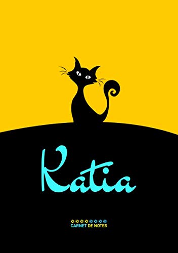 Katia - Carnet de notes: Cahier A5 avec prénom personnalisé Katia ...