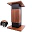 Wooden Podium – Elegant Lectern for Church, Office, School, Conference ...
