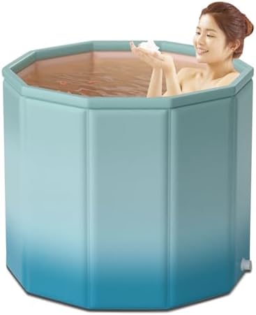 Amazon | Aoiwa JP 浴槽 ポータブルバスタブ 折りたたみ浴槽 折り畳み式 バスタブ 持運び便利 風呂 バケッツ 家庭用大人お風呂 浸漬式 SPA 大人 子供 バスルーム 家庭用 ...