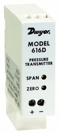 Amazon.com: Dwyer Series 616D DIN Rail Differential Pressure ...