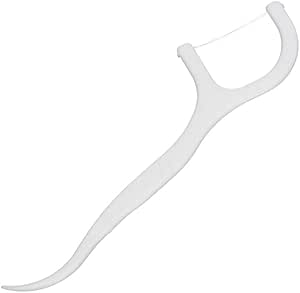 Amazon.com : Flossers Toothpicks with Thread, 500 Pieces, Ergonomic ...