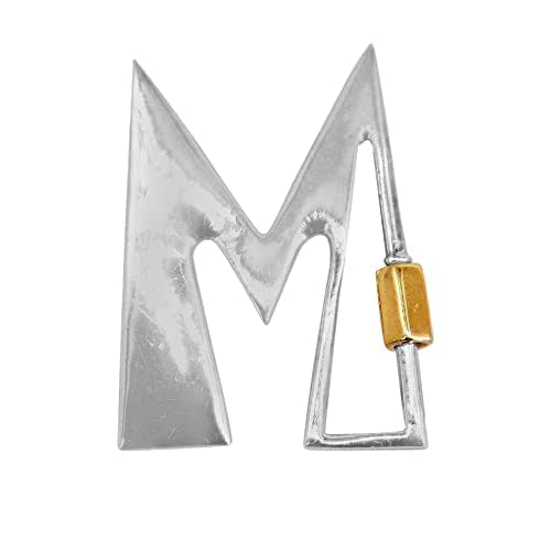 Amazon.com: Letter Carabiner Lock, M Alphabet Carabiner Lock, Custom ...