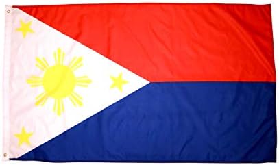 Amazon.com : ANJOR Philippines Flag 3x5Fts - Filipino Flags With Brass ...