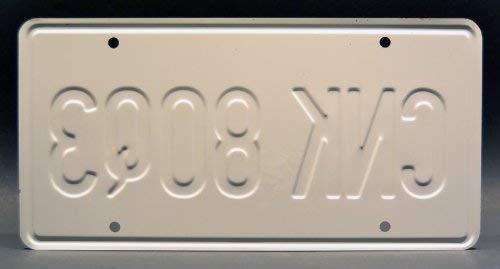 Impala Supernatural License Plate