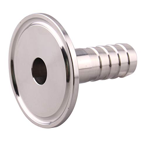 Snapklik.com : DERNORD 1.5 Tri Clamp To 5/8 Hose Barbed Adapter SUS304 ...