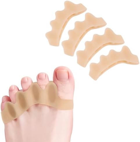Amazon.com: Silicone Toe Spacers – Yoga Toe Separators for Toe ...