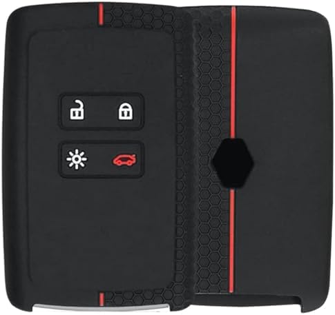 JVCV® Car Key Cover Compatible with Renault Kiger Triber Smart Key ...
