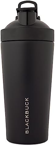 MuscleBlaze Steel Pro Shaker 700 ml with Steel Whisk, Leakproof Gym ...