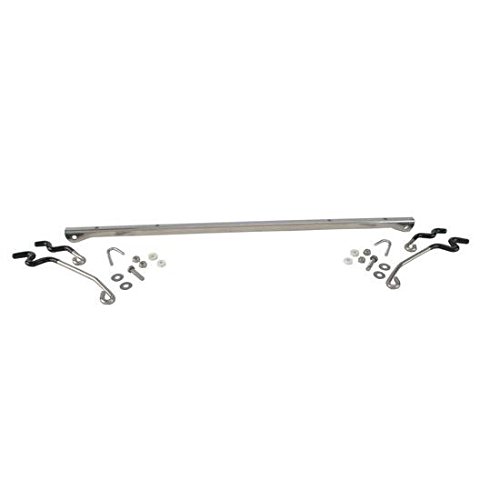 Amazon.com: Universal Stainless Steel Street Rod Hood Prop Rod Kit ...