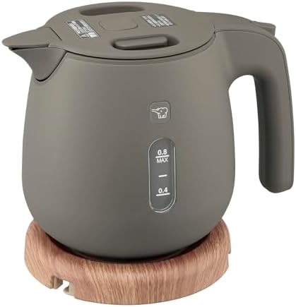 Amazon | 象印マホービン 電気ケトル 0.8L スレートブラック CK-DB08-BM | 象印マホービン(ZOJIRUSHI) | 電気ケトル