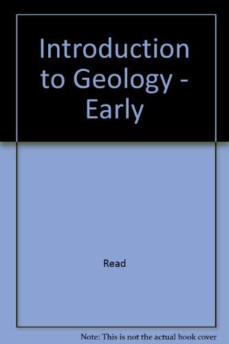 Buy Introduction to Geology - Early Book Online at Low Prices in India ...
