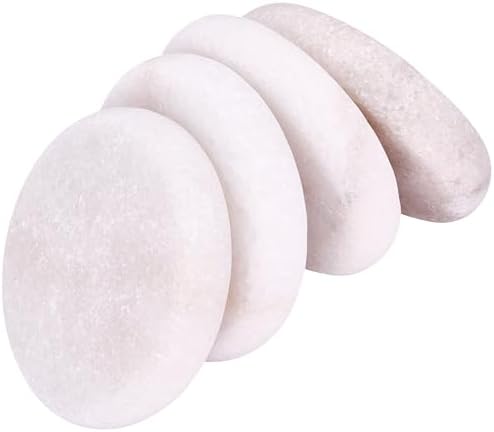Amazon.com: PURAVA Marble Stone Therapy Set - 4-Piece Cold Massage ...