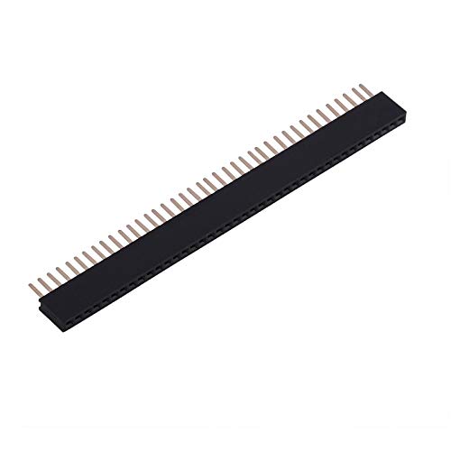SHOKITECH 2.54mm Female Headers Berg Strip - 1x40 Pins : Amazon.in ...