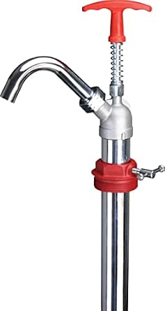 Groz Vertical Lift Pump with Push-Back Handle | Durable and Light ...