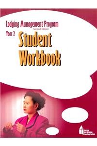 Lodging Management Program (LMP) Year 2 Student Workbook, Checklist, and Scantron: American ...