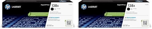 Amazon.com: HP 138X Black High-Yield Toner Cartridge | Works LaserJet ...