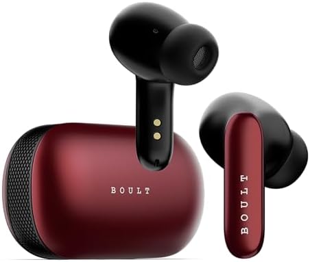 Boult Audio Z60 Truly Wireless in Ear Earbuds with 60H Playtime, 4 Mics ...