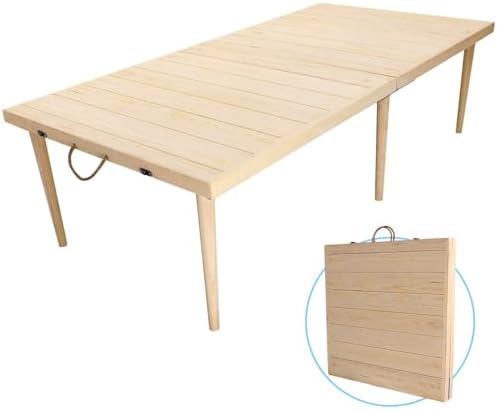Amazon.com: SEJAS Boho Picnic Table,Folding Picnic Table,Wooden Table ...