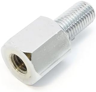 Amazon.com: Mirror Mount Adaptor - 10mm to 10mm - Chrome - Fits Honda ...
