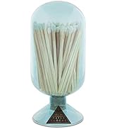 Amazon.com: Skeem Glass Match Cloche with Striker - Smoke - Includes ...