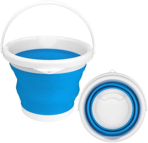 Amazon.com: Collapsible Mop Bucket and Ice Bucket-5L(1.3 Gallon ...