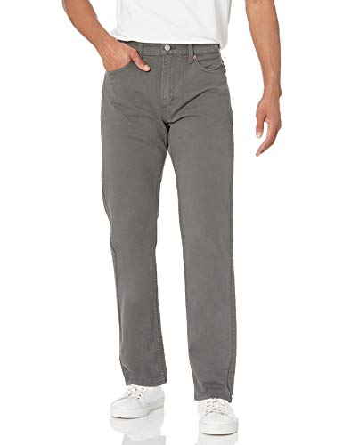 Levi's Men's 505 Regular Fit Jeans (Also Available in Big & Tall), Iron Ore-Grey, 32W x 32L ...