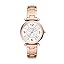 Amazon.com: Fossil Women's Carlie Quartz Stainless Steel Three-Hand ...