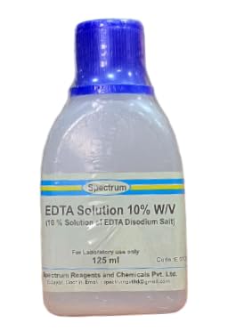 SPECTRUM EDTA Solution 10% W/V (125ML) : Amazon.in: Industrial & Scientific