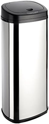 iTouchless 49 Litre Stainless Steel Automatic Dustbin with Odour ...