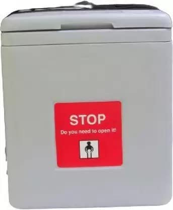 FAIRBIZPS 4 Ice Pack Vaccine Storage Carrier Box Portable CFC- Free ...